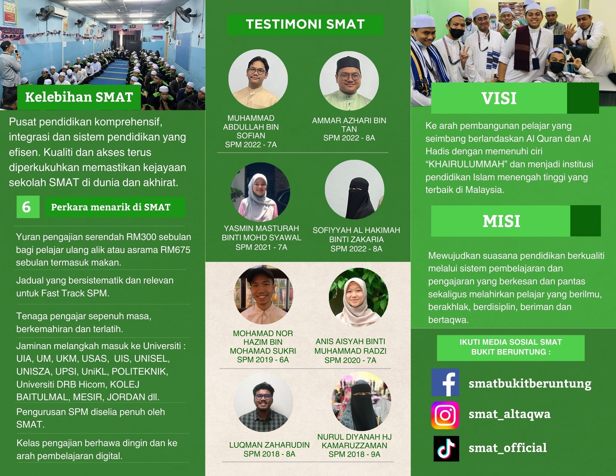 SEKOLAH MENENGAH AGAMA AL TAQWA (SMAT) – BUKIT BERUNTUNG, RAWANG